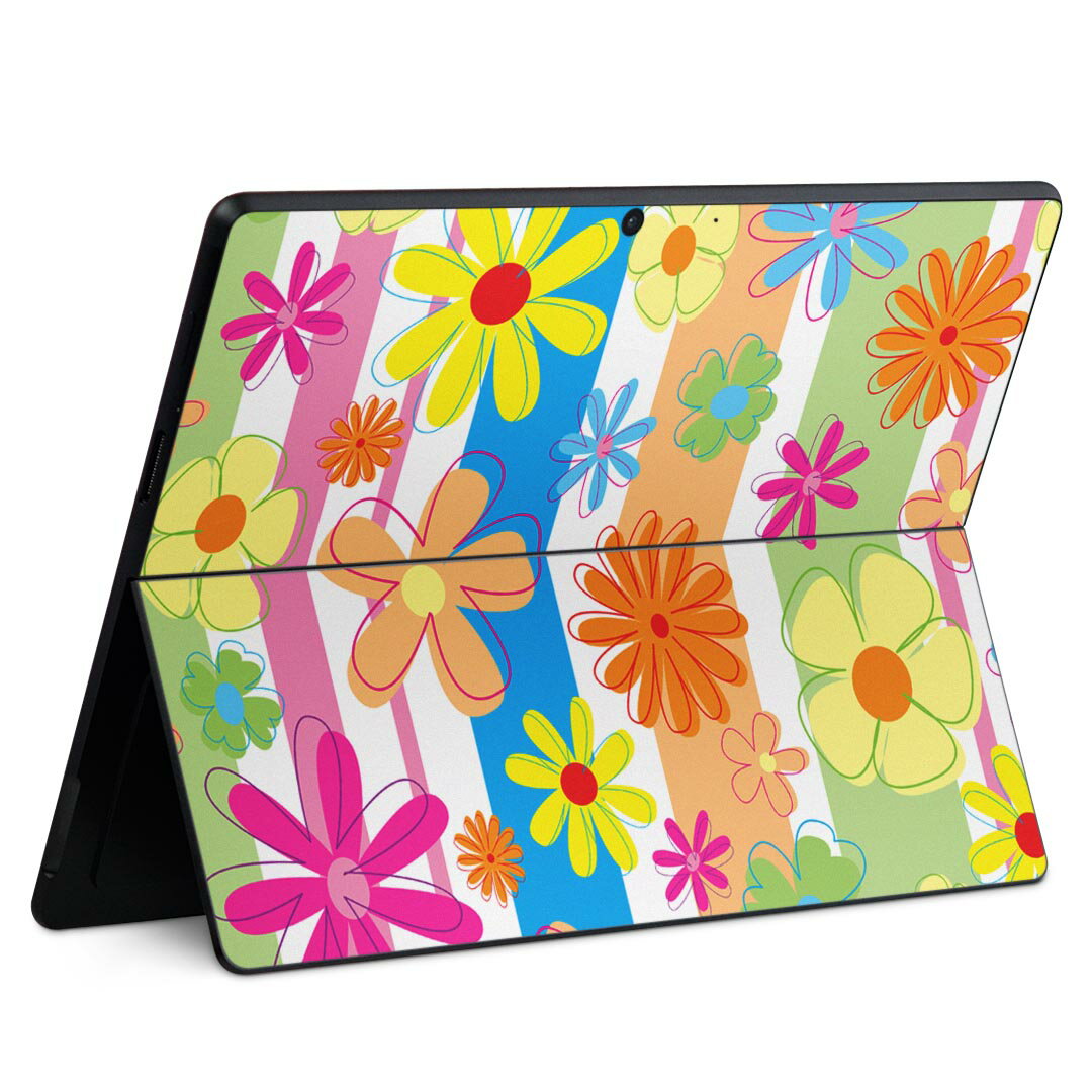 商品特徴・貼るだけでかんたん着せ替え、Surface Pro9 Pro 8 Surface Pro X 共通対応デザインスキンシール・高精細プリントで写真と遜色のない仕上がり！半光沢シートでしっとりツヤのある表現力・ちょっとしたすり傷からS...