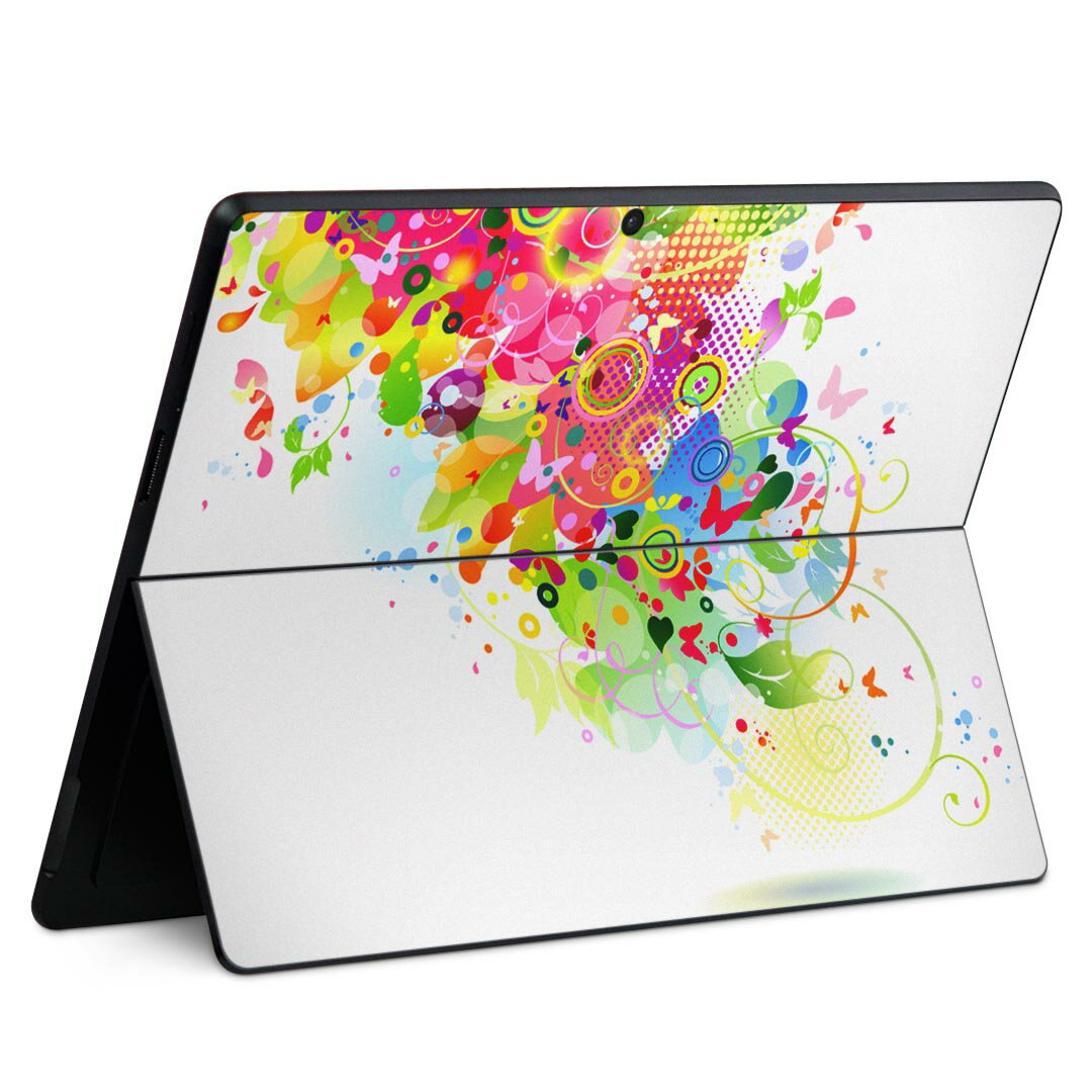 商品特徴・貼るだけでかんたん着せ替え、Surface Pro9 Pro 8 Surface Pro X 共通対応デザインスキンシール・高精細プリントで写真と遜色のない仕上がり！半光沢シートでしっとりツヤのある表現力・ちょっとしたすり傷からS...