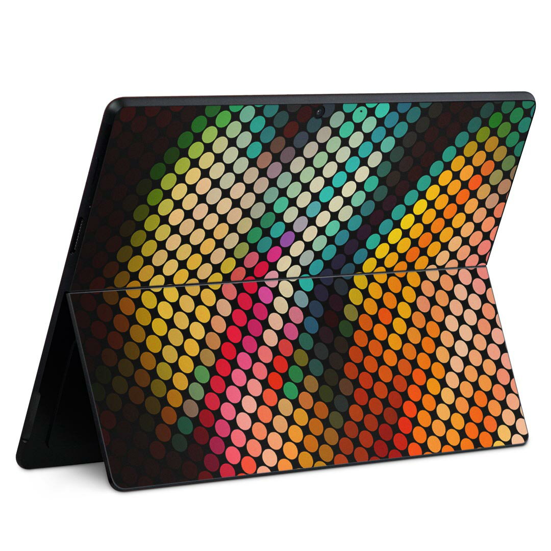 商品特徴・貼るだけでかんたん着せ替え、Surface Pro9 Pro 8 Surface Pro X 共通対応デザインスキンシール・高精細プリントで写真と遜色のない仕上がり！半光沢シートでしっとりツヤのある表現力・ちょっとしたすり傷からS...