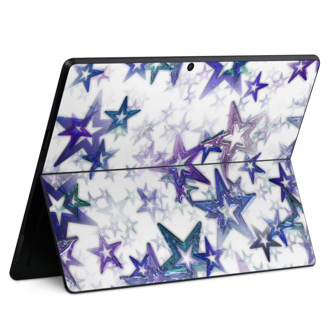 商品特徴・貼るだけでかんたん着せ替え、Surface Pro9 Pro 8 Surface Pro X 共通対応デザインスキンシール・高精細プリントで写真と遜色のない仕上がり！半光沢シートでしっとりツヤのある表現力・ちょっとしたすり傷からS...