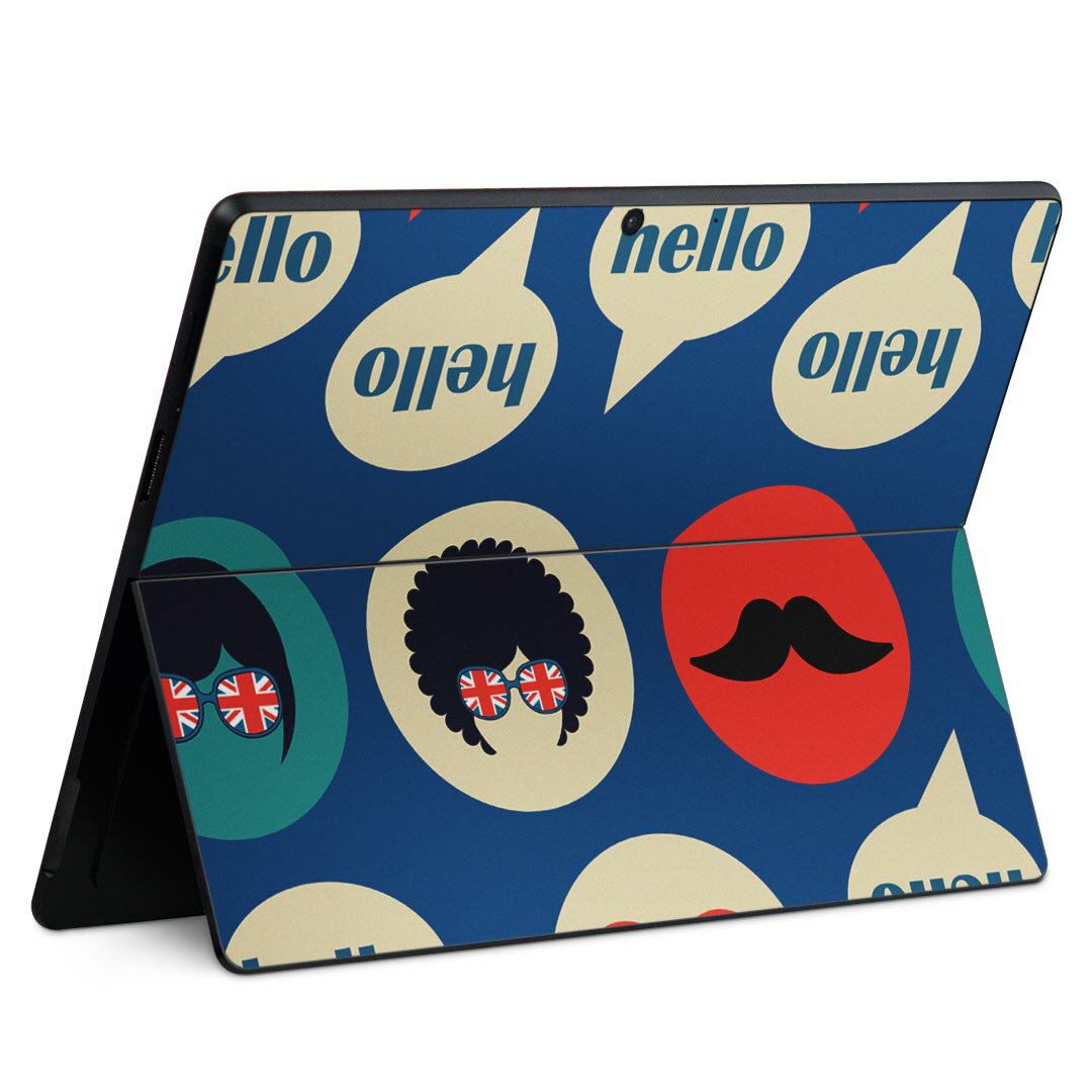 商品特徴・貼るだけでかんたん着せ替え、Surface Pro9 Pro 8 Surface Pro X 共通対応デザインスキンシール・高精細プリントで写真と遜色のない仕上がり！半光沢シートでしっとりツヤのある表現力・ちょっとしたすり傷からS...