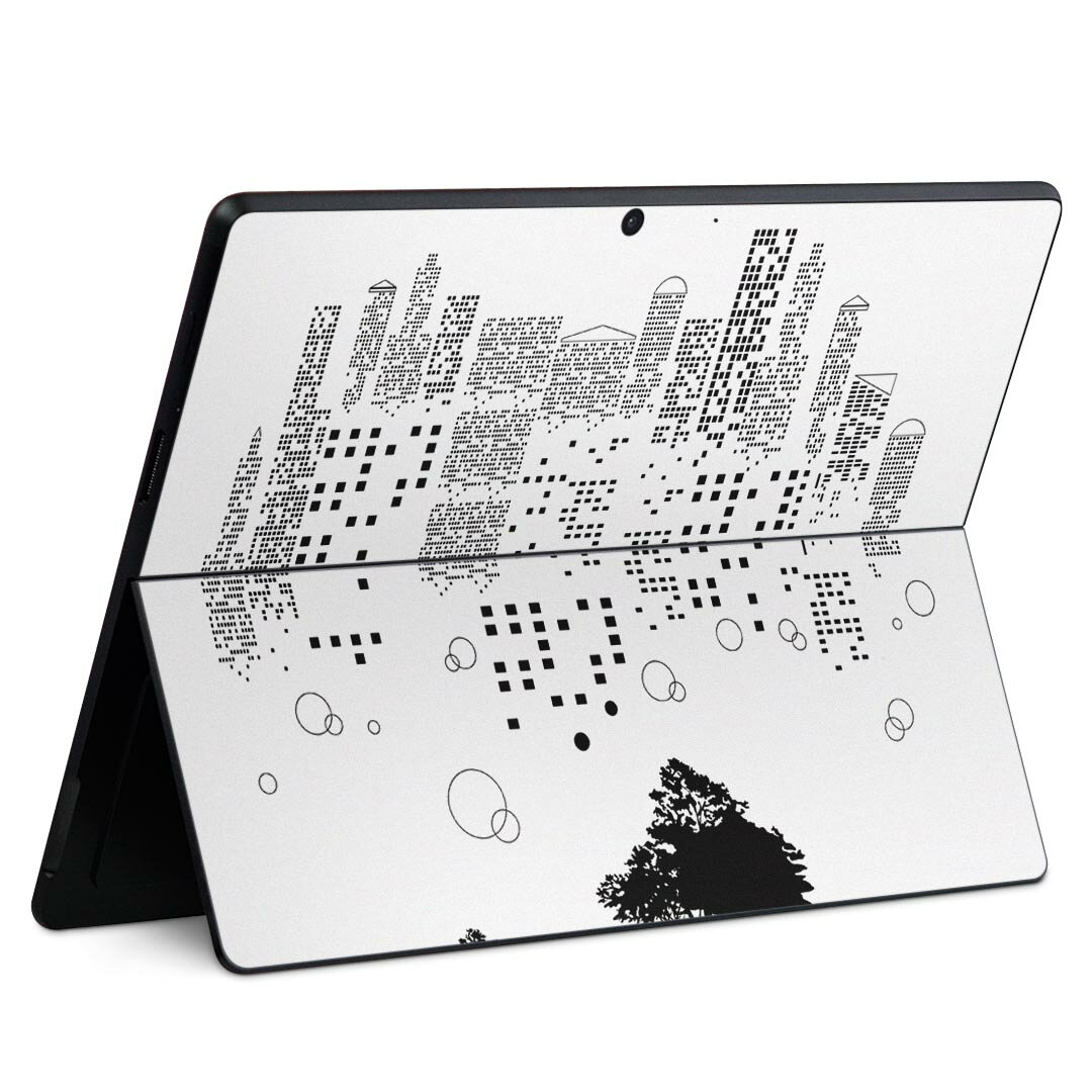 商品特徴・貼るだけでかんたん着せ替え、Surface Pro9 Pro 8 Surface Pro X 共通対応デザインスキンシール・高精細プリントで写真と遜色のない仕上がり！半光沢シートでしっとりツヤのある表現力・ちょっとしたすり傷からS...