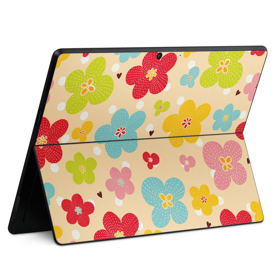 商品特徴・貼るだけでかんたん着せ替え、Surface Pro9 Pro 8 Surface Pro X 共通対応デザインスキンシール・高精細プリントで写真と遜色のない仕上がり！半光沢シートでしっとりツヤのある表現力・ちょっとしたすり傷からS...