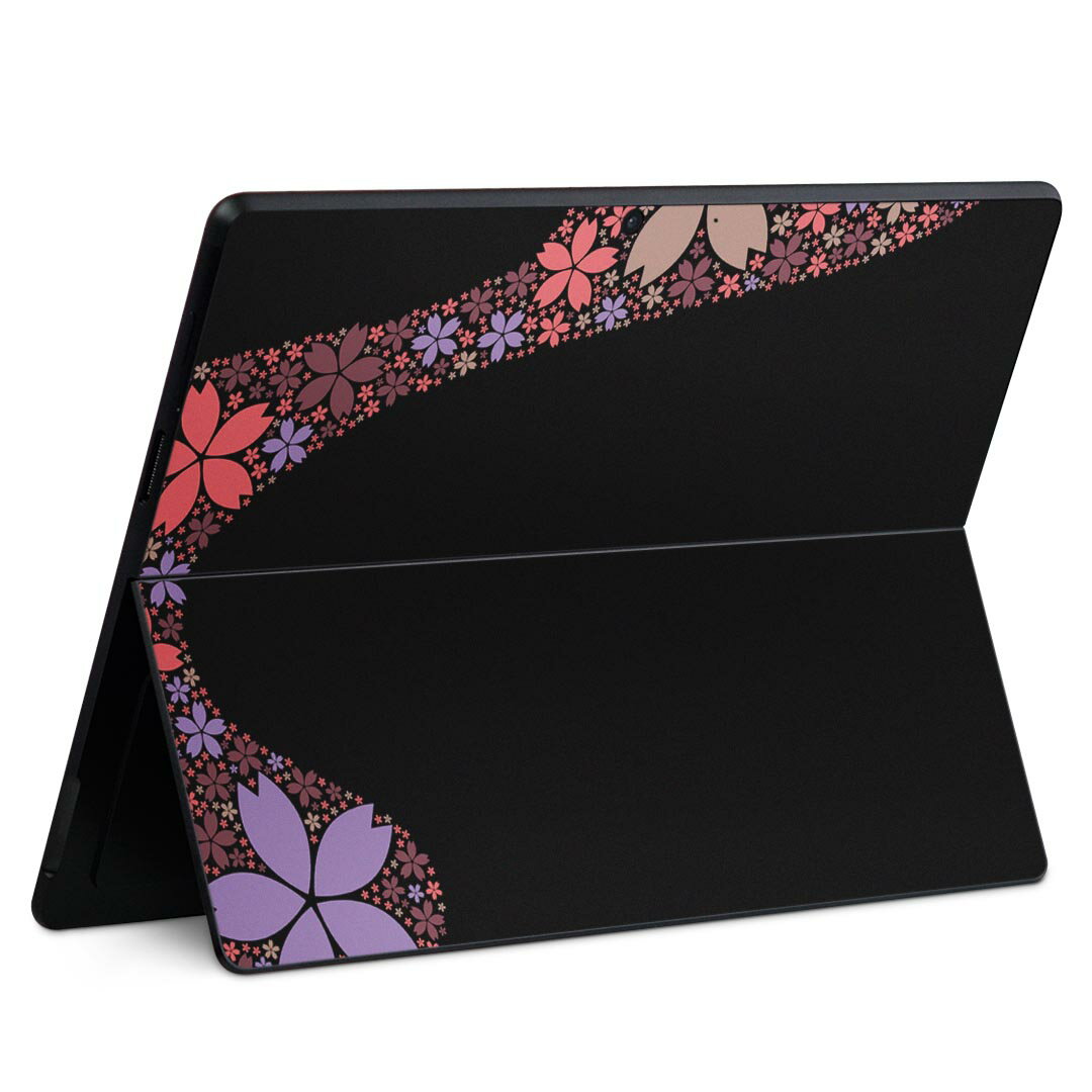 商品特徴・貼るだけでかんたん着せ替え、Surface Pro9 Pro 8 Surface Pro X 共通対応デザインスキンシール・高精細プリントで写真と遜色のない仕上がり！半光沢シートでしっとりツヤのある表現力・ちょっとしたすり傷からS...