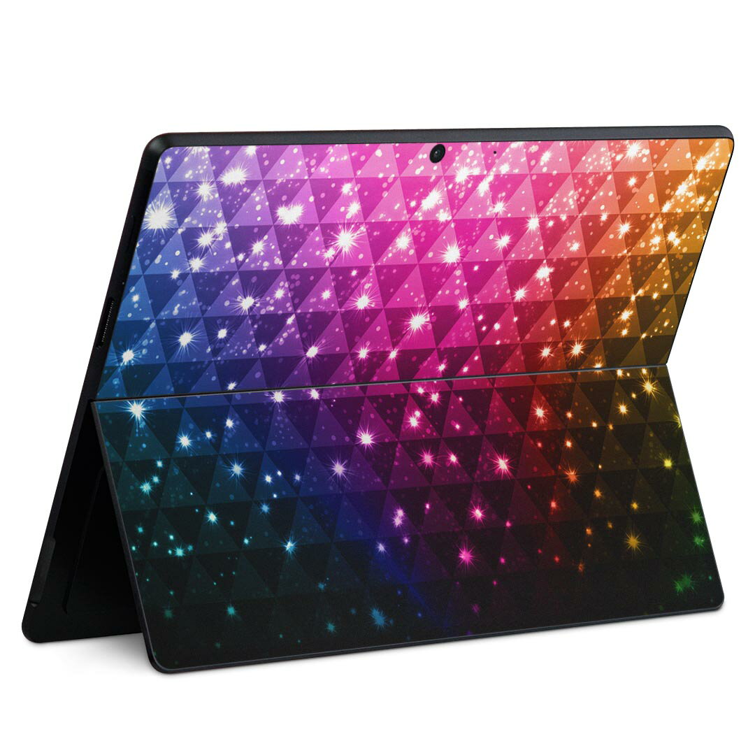 商品特徴・貼るだけでかんたん着せ替え、Surface Pro9 Pro 8 Surface Pro X 共通対応デザインスキンシール・高精細プリントで写真と遜色のない仕上がり！半光沢シートでしっとりツヤのある表現力・ちょっとしたすり傷からS...