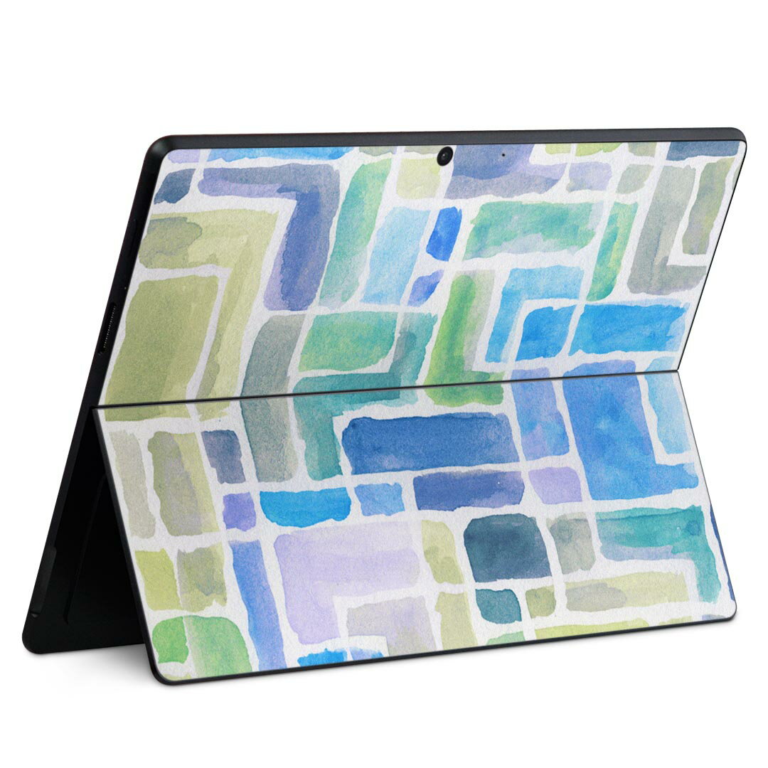 商品特徴・貼るだけでかんたん着せ替え、Surface Pro9 Pro 8 Surface Pro X 共通対応デザインスキンシール・高精細プリントで写真と遜色のない仕上がり！半光沢シートでしっとりツヤのある表現力・ちょっとしたすり傷からS...