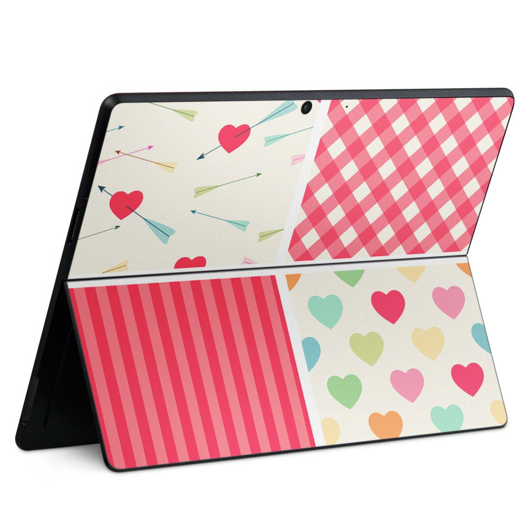 商品特徴・貼るだけでかんたん着せ替え、Surface Pro9 Pro 8 Surface Pro X 共通対応デザインスキンシール・高精細プリントで写真と遜色のない仕上がり！半光沢シートでしっとりツヤのある表現力・ちょっとしたすり傷からS...