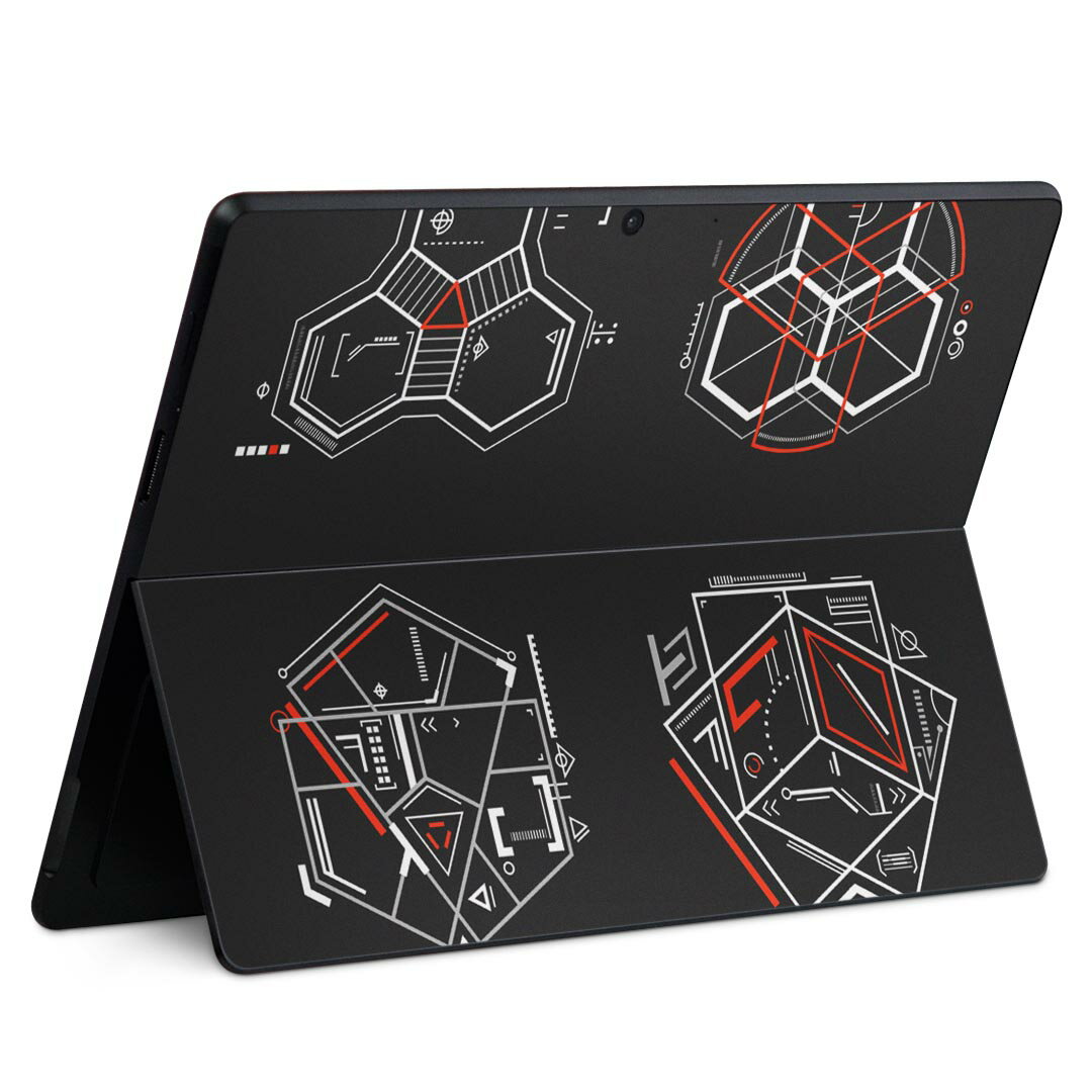 商品特徴・貼るだけでかんたん着せ替え、Surface Pro9 Pro 8 Surface Pro X 共通対応デザインスキンシール・高精細プリントで写真と遜色のない仕上がり！半光沢シートでしっとりツヤのある表現力・ちょっとしたすり傷からS...