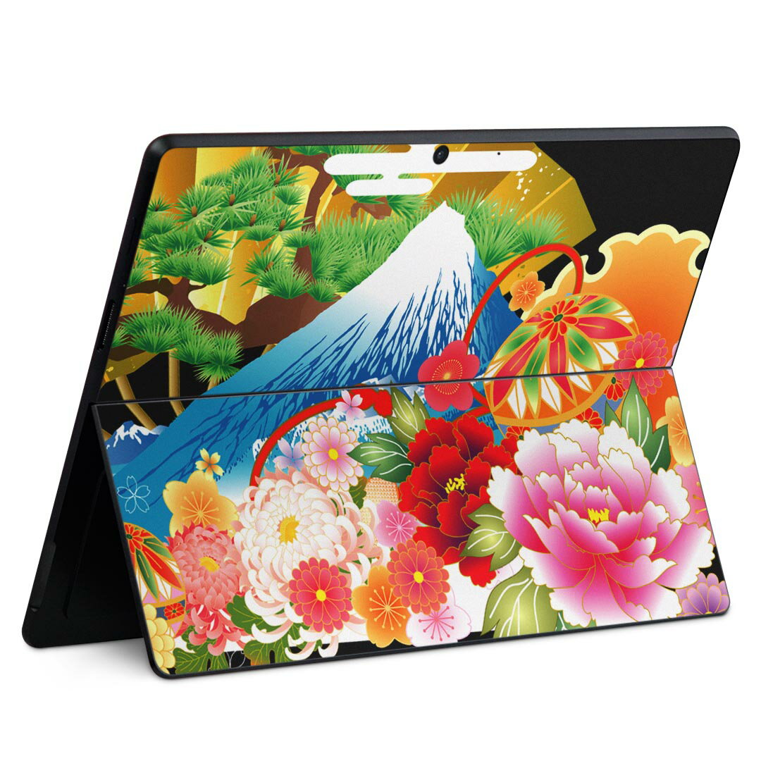 商品特徴・貼るだけでかんたん着せ替え、Surface Pro9 Pro 8 Surface Pro X 共通対応デザインスキンシール・高精細プリントで写真と遜色のない仕上がり！半光沢シートでしっとりツヤのある表現力・ちょっとしたすり傷からS...