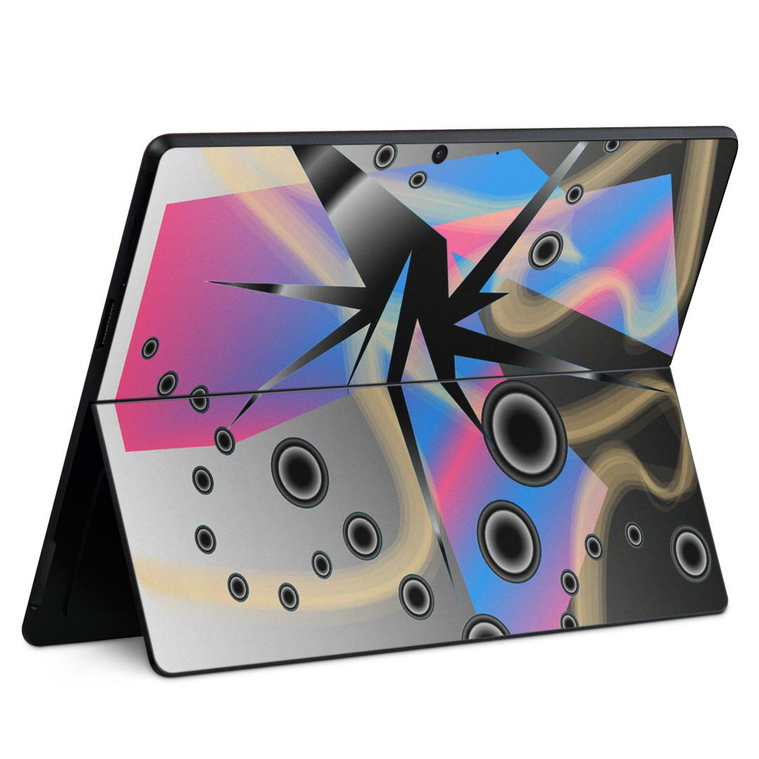 商品特徴・貼るだけでかんたん着せ替え、Surface Pro9 Pro 8 Surface Pro X 共通対応デザインスキンシール・高精細プリントで写真と遜色のない仕上がり！半光沢シートでしっとりツヤのある表現力・ちょっとしたすり傷からS...