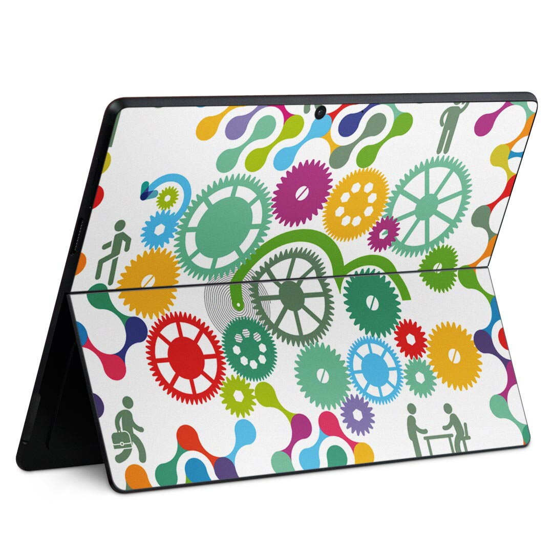 商品特徴・貼るだけでかんたん着せ替え、Surface Pro9 Pro 8 Surface Pro X 共通対応デザインスキンシール・高精細プリントで写真と遜色のない仕上がり！半光沢シートでしっとりツヤのある表現力・ちょっとしたすり傷からS...