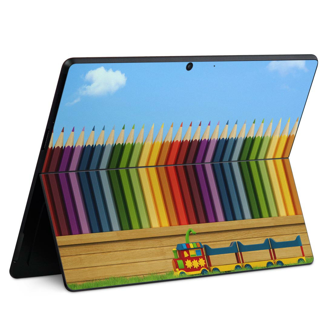 商品特徴・貼るだけでかんたん着せ替え、Surface Pro9 Pro 8 Surface Pro X 共通対応デザインスキンシール・高精細プリントで写真と遜色のない仕上がり！半光沢シートでしっとりツヤのある表現力・ちょっとしたすり傷からS...