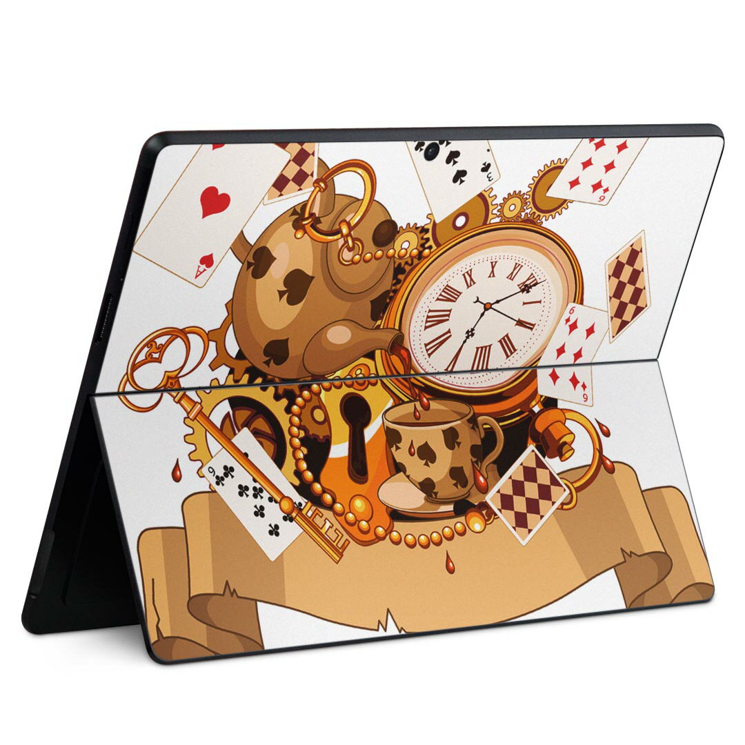 商品特徴・貼るだけでかんたん着せ替え、Surface Pro9 Pro 8 Surface Pro X 共通対応デザインスキンシール・高精細プリントで写真と遜色のない仕上がり！半光沢シートでしっとりツヤのある表現力・ちょっとしたすり傷からS...