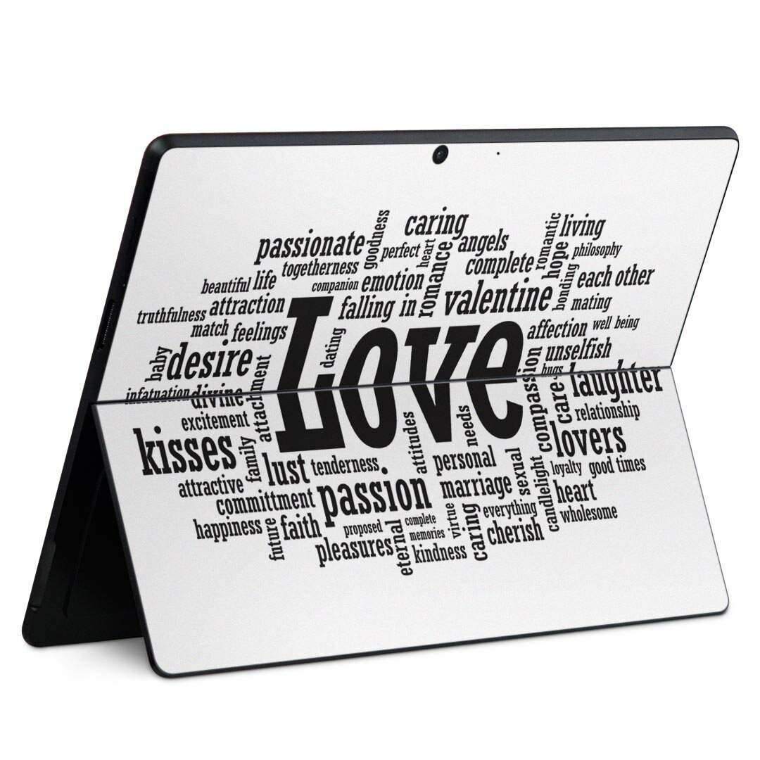 商品特徴・貼るだけでかんたん着せ替え、Surface Pro9 Pro 8 Surface Pro X 共通対応デザインスキンシール・高精細プリントで写真と遜色のない仕上がり！半光沢シートでしっとりツヤのある表現力・ちょっとしたすり傷からS...