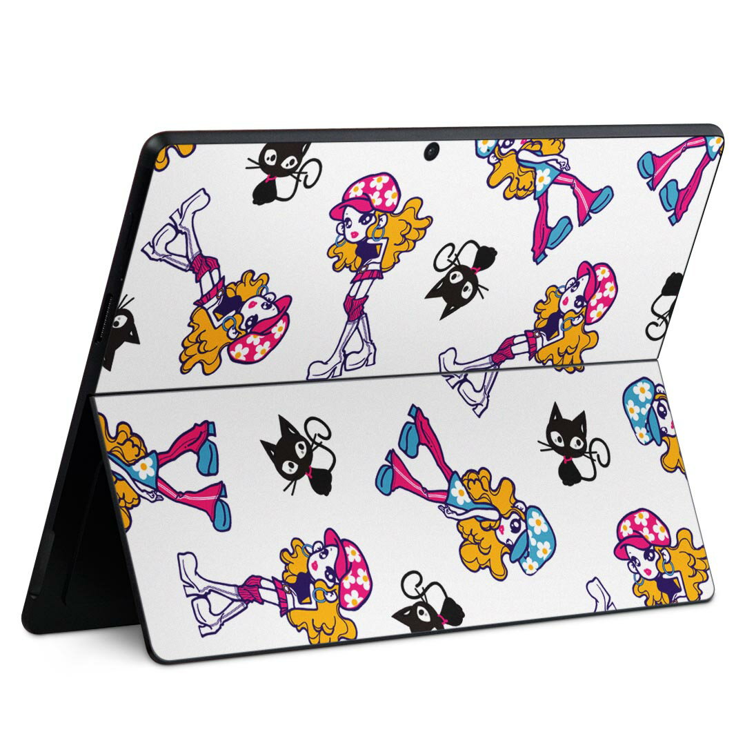 商品特徴・貼るだけでかんたん着せ替え、Surface Pro9 Pro 8 Surface Pro X 共通対応デザインスキンシール・高精細プリントで写真と遜色のない仕上がり！半光沢シートでしっとりツヤのある表現力・ちょっとしたすり傷からS...