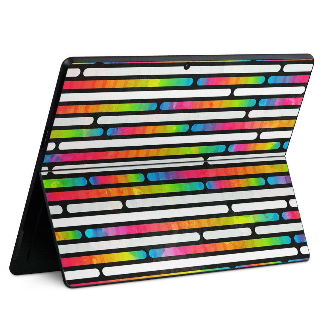 商品特徴・貼るだけでかんたん着せ替え、Surface Pro9 Pro 8 Surface Pro X 共通対応デザインスキンシール・高精細プリントで写真と遜色のない仕上がり！半光沢シートでしっとりツヤのある表現力・ちょっとしたすり傷からS...