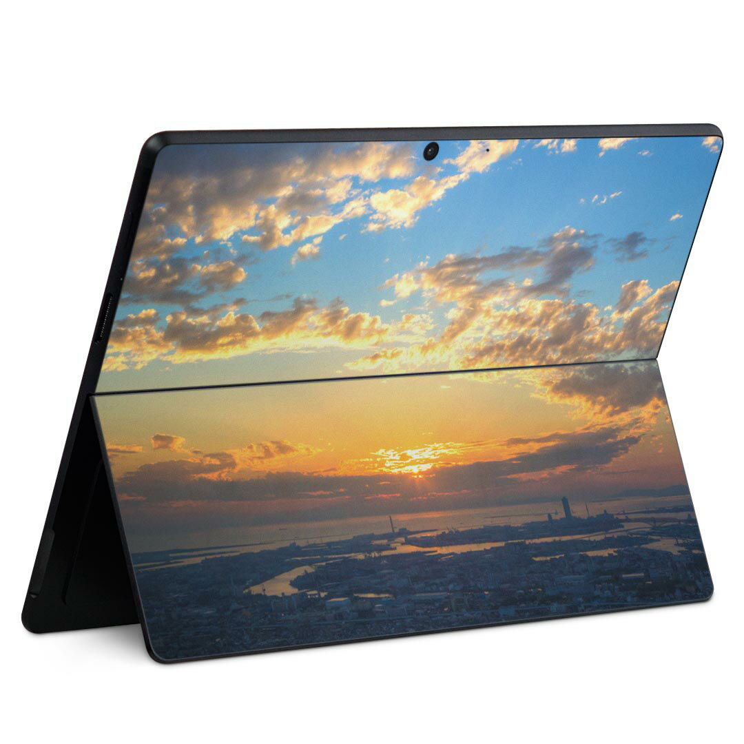 商品特徴・貼るだけでかんたん着せ替え、Surface Pro9 Pro 8 Surface Pro X 共通対応デザインスキンシール・高精細プリントで写真と遜色のない仕上がり！半光沢シートでしっとりツヤのある表現力・ちょっとしたすり傷からS...