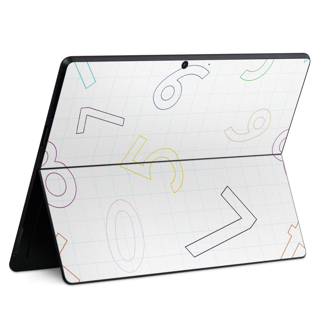 商品特徴・貼るだけでかんたん着せ替え、Surface Pro9 Pro 8 Surface Pro X 共通対応デザインスキンシール・高精細プリントで写真と遜色のない仕上がり！半光沢シートでしっとりツヤのある表現力・ちょっとしたすり傷からS...