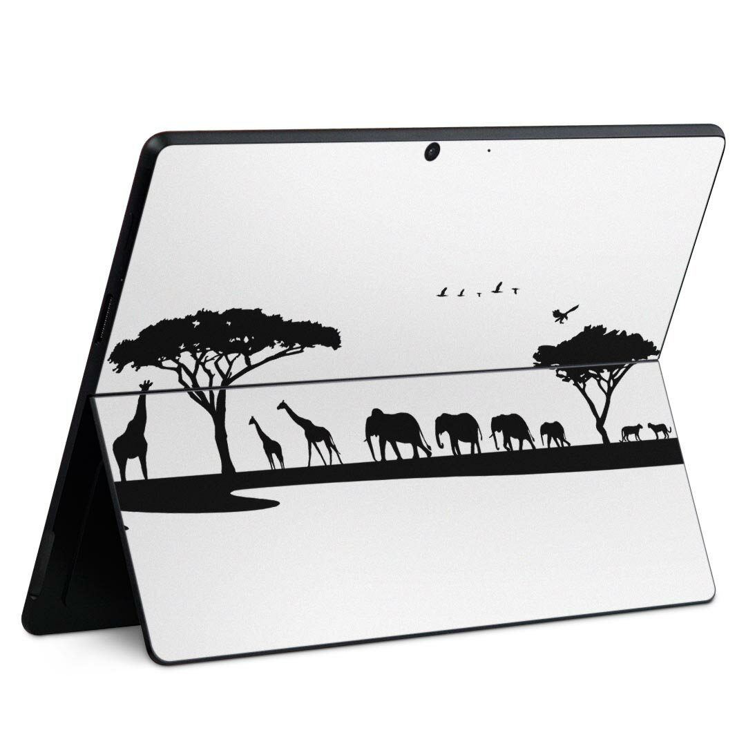 商品特徴・貼るだけでかんたん着せ替え、Surface Pro9 Pro 8 Surface Pro X 共通対応デザインスキンシール・高精細プリントで写真と遜色のない仕上がり！半光沢シートでしっとりツヤのある表現力・ちょっとしたすり傷からS...