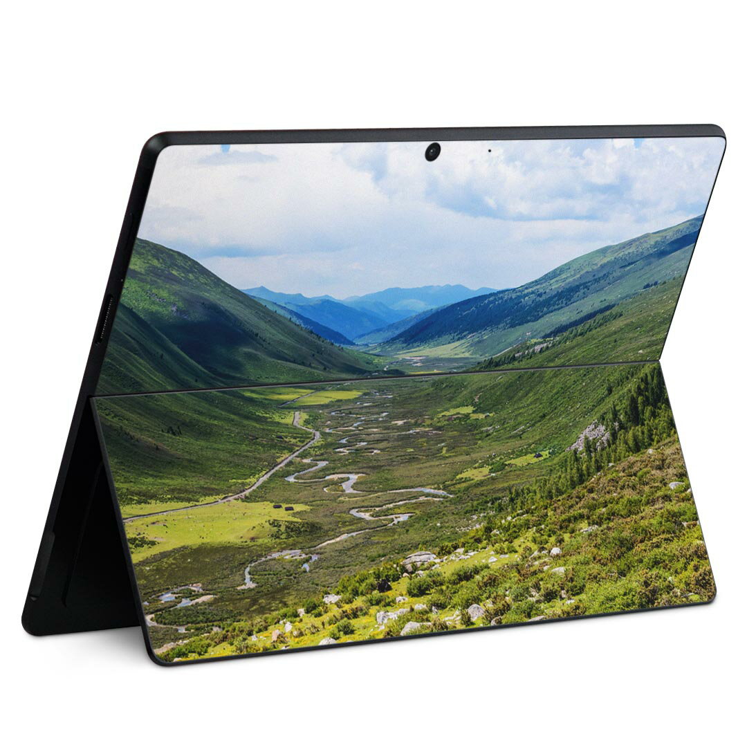 商品特徴・貼るだけでかんたん着せ替え、Surface Pro9 Pro 8 Surface Pro X 共通対応デザインスキンシール・高精細プリントで写真と遜色のない仕上がり！半光沢シートでしっとりツヤのある表現力・ちょっとしたすり傷からS...