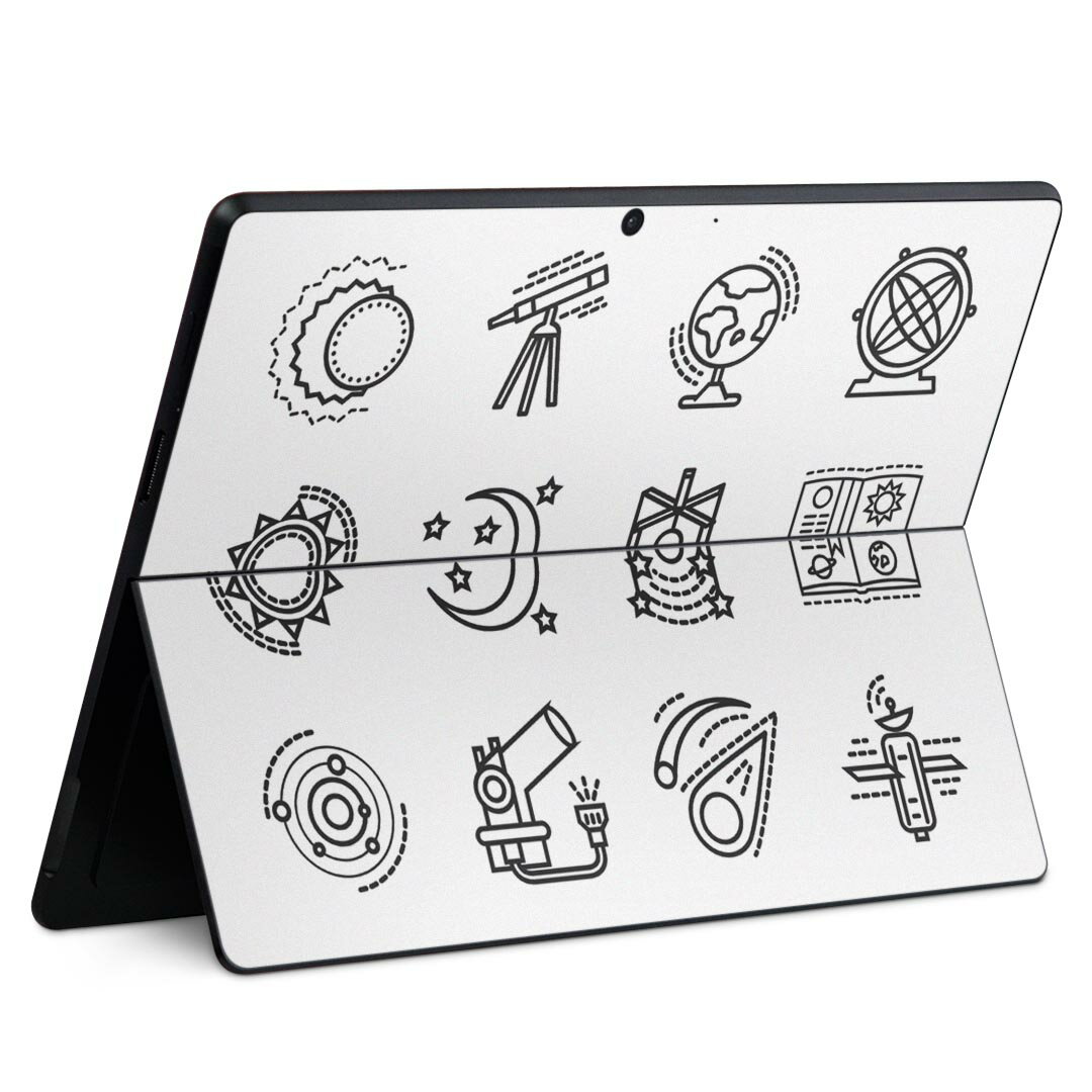 商品特徴・貼るだけでかんたん着せ替え、Surface Pro9 Pro 8 Surface Pro X 共通対応デザインスキンシール・高精細プリントで写真と遜色のない仕上がり！半光沢シートでしっとりツヤのある表現力・ちょっとしたすり傷からS...