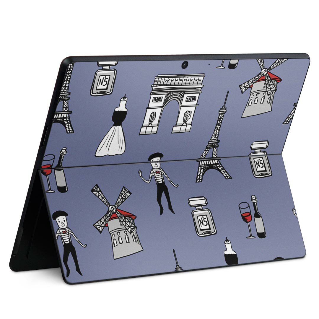 商品特徴・貼るだけでかんたん着せ替え、Surface Pro9 Pro 8 Surface Pro X 共通対応デザインスキンシール・高精細プリントで写真と遜色のない仕上がり！半光沢シートでしっとりツヤのある表現力・ちょっとしたすり傷からS...