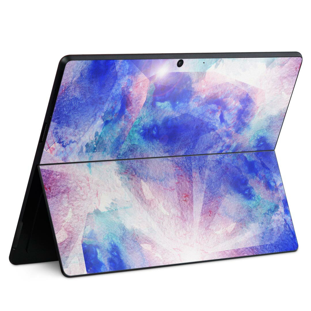 商品特徴・貼るだけでかんたん着せ替え、Surface Pro9 Pro 8 Surface Pro X 共通対応デザインスキンシール・高精細プリントで写真と遜色のない仕上がり！半光沢シートでしっとりツヤのある表現力・ちょっとしたすり傷からS...
