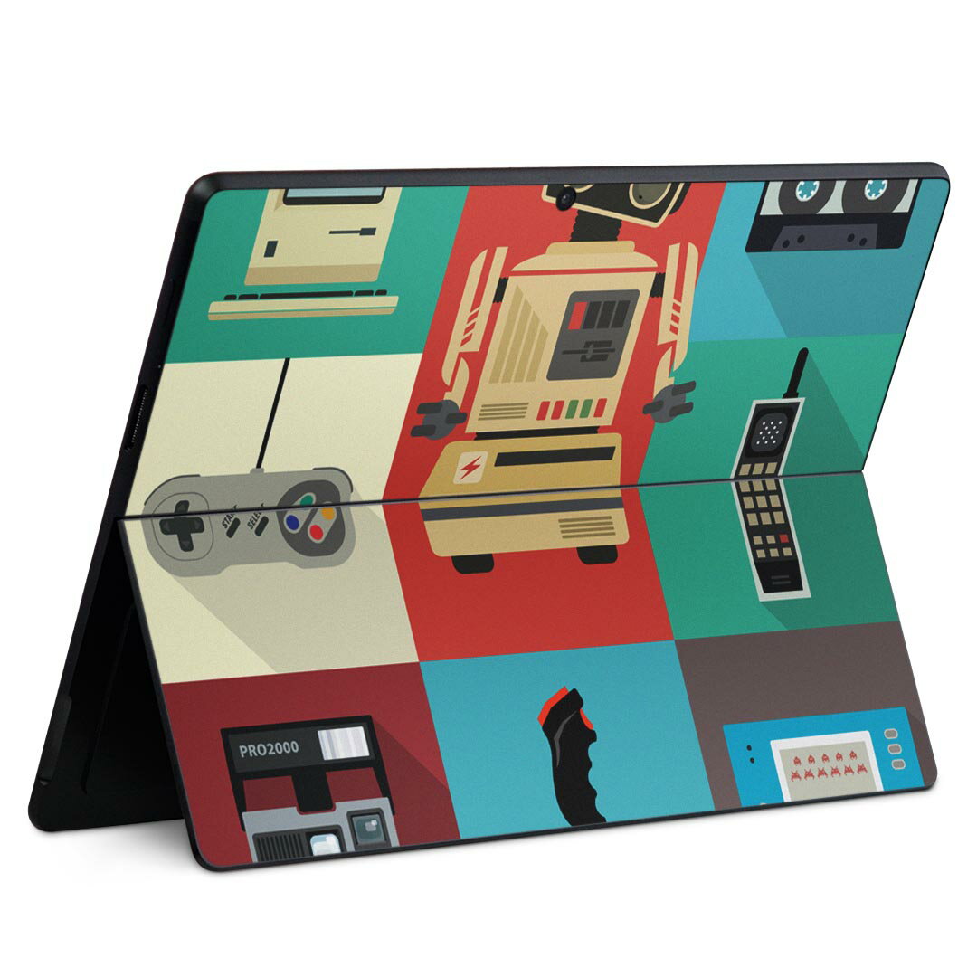 商品特徴・貼るだけでかんたん着せ替え、Surface Pro9 Pro 8 Surface Pro X 共通対応デザインスキンシール・高精細プリントで写真と遜色のない仕上がり！半光沢シートでしっとりツヤのある表現力・ちょっとしたすり傷からS...