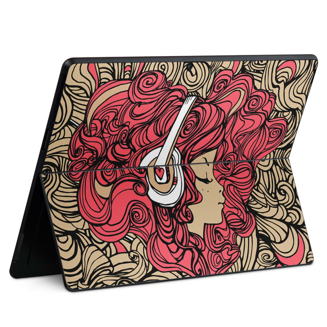 商品特徴・貼るだけでかんたん着せ替え、Surface Pro9 Pro 8 Surface Pro X 共通対応デザインスキンシール・高精細プリントで写真と遜色のない仕上がり！半光沢シートでしっとりツヤのある表現力・ちょっとしたすり傷からS...