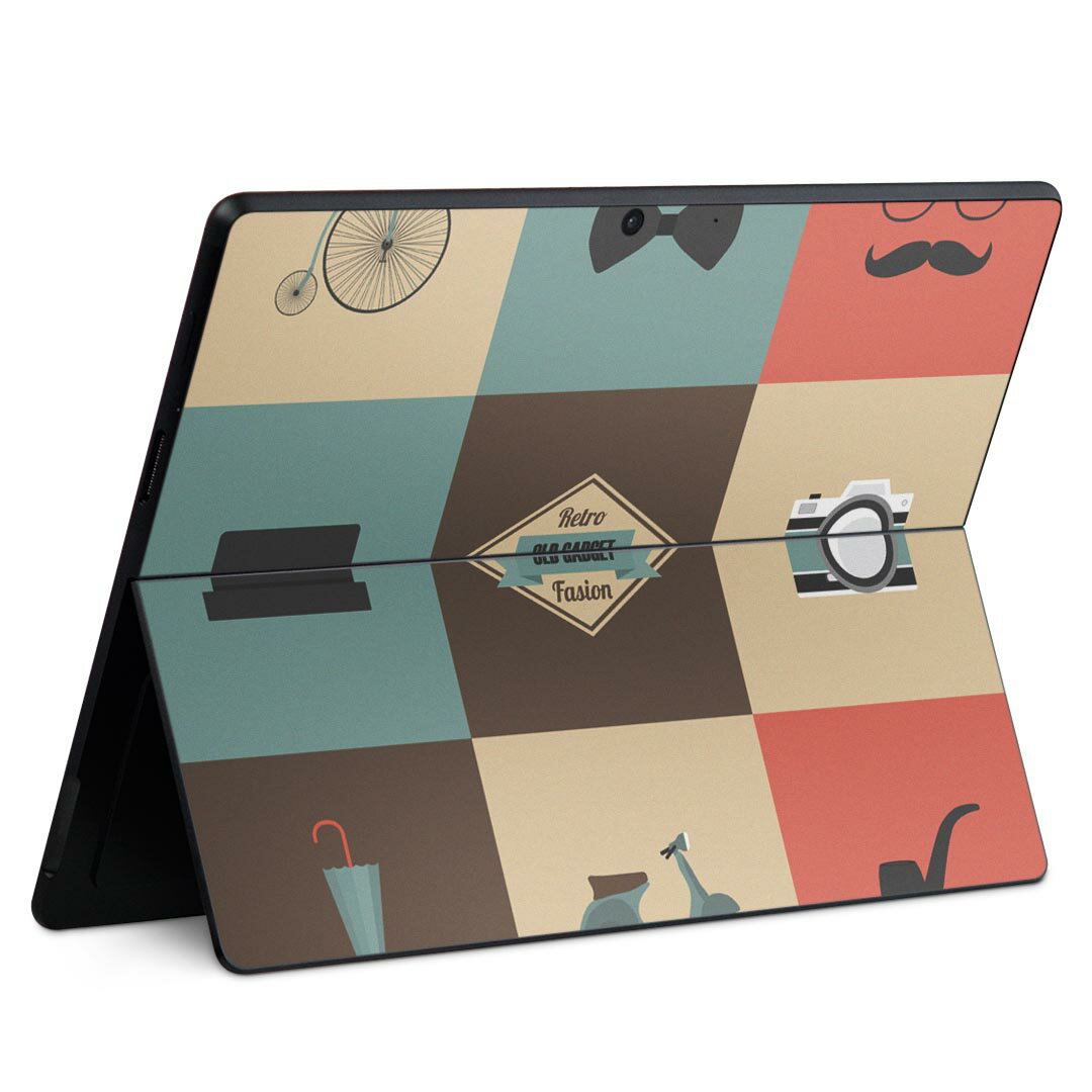 商品特徴・貼るだけでかんたん着せ替え、Surface Pro9 Pro 8 Surface Pro X 共通対応デザインスキンシール・高精細プリントで写真と遜色のない仕上がり！半光沢シートでしっとりツヤのある表現力・ちょっとしたすり傷からS...