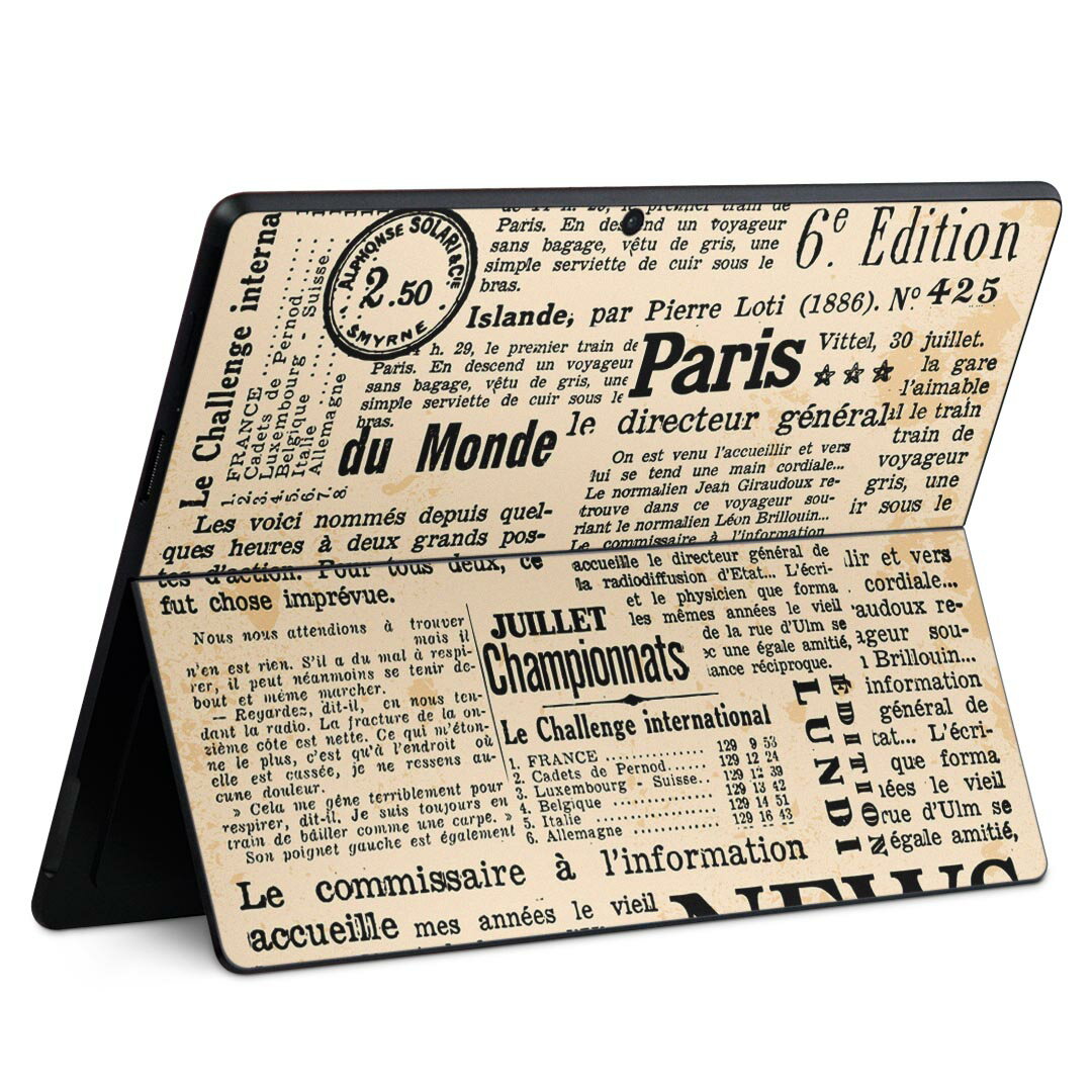 商品特徴・貼るだけでかんたん着せ替え、Surface Pro9 Pro 8 Surface Pro X 共通対応デザインスキンシール・高精細プリントで写真と遜色のない仕上がり！半光沢シートでしっとりツヤのある表現力・ちょっとしたすり傷からS...