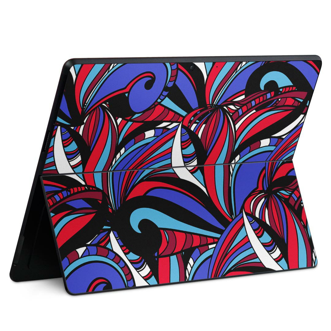 商品特徴・貼るだけでかんたん着せ替え、Surface Pro9 Pro 8 Surface Pro X 共通対応デザインスキンシール・高精細プリントで写真と遜色のない仕上がり！半光沢シートでしっとりツヤのある表現力・ちょっとしたすり傷からS...