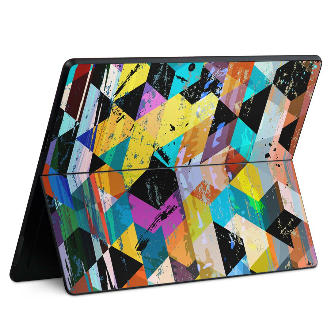 商品特徴・貼るだけでかんたん着せ替え、Surface Pro9 Pro 8 Surface Pro X 共通対応デザインスキンシール・高精細プリントで写真と遜色のない仕上がり！半光沢シートでしっとりツヤのある表現力・ちょっとしたすり傷からS...