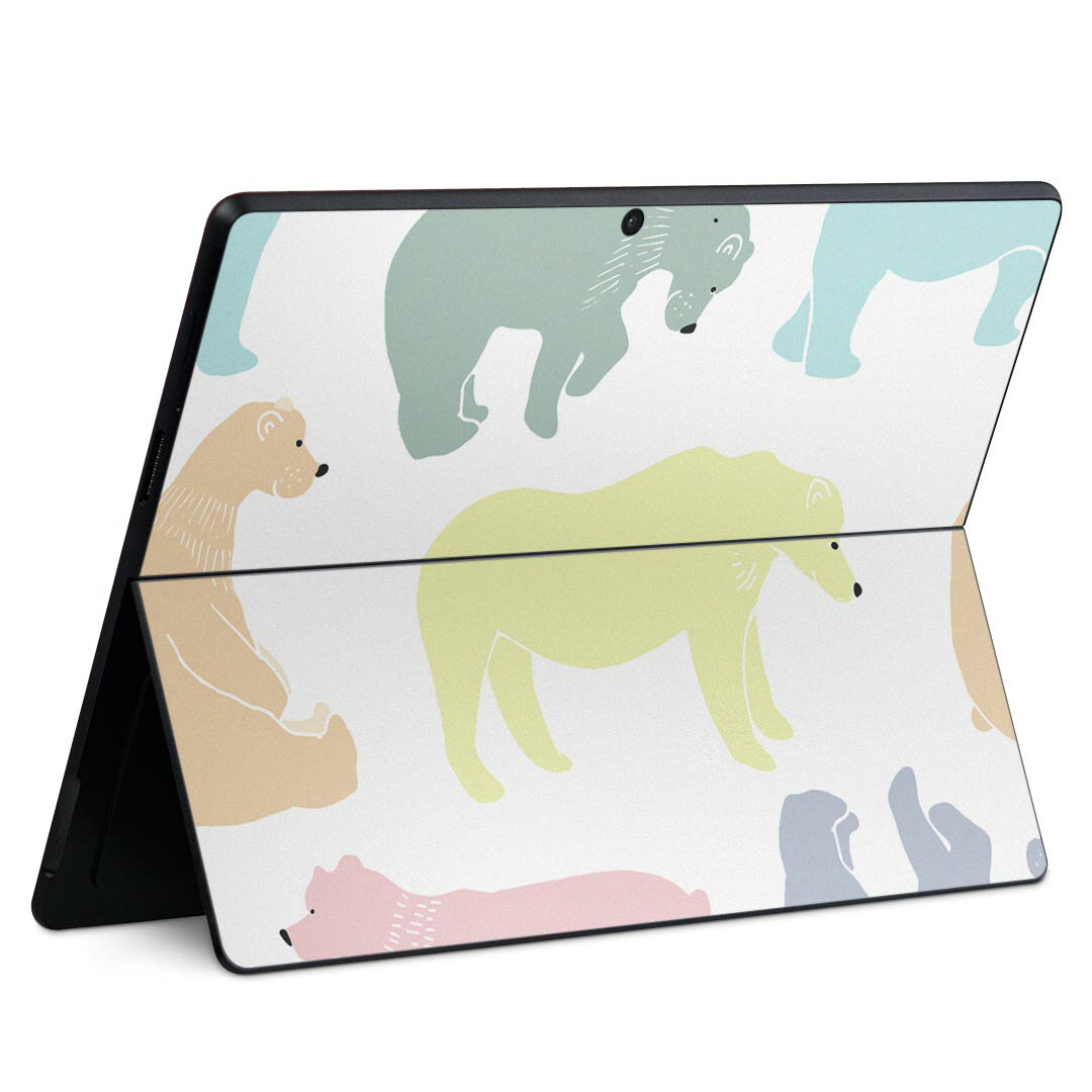 商品特徴・貼るだけでかんたん着せ替え、Surface Pro9 Pro 8 Surface Pro X 共通対応デザインスキンシール・高精細プリントで写真と遜色のない仕上がり！半光沢シートでしっとりツヤのある表現力・ちょっとしたすり傷からS...