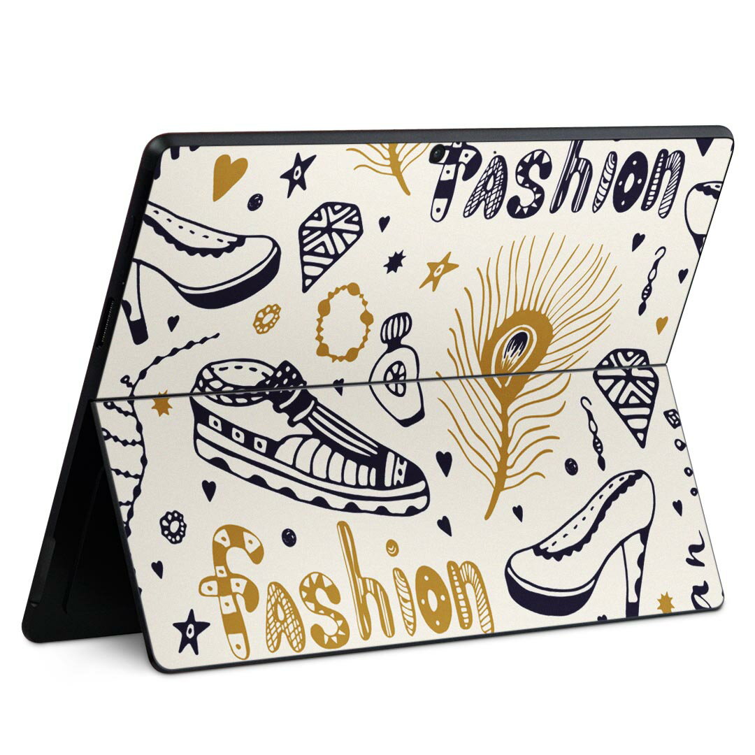 商品特徴・貼るだけでかんたん着せ替え、Surface Pro9 Pro 8 Surface Pro X 共通対応デザインスキンシール・高精細プリントで写真と遜色のない仕上がり！半光沢シートでしっとりツヤのある表現力・ちょっとしたすり傷からS...