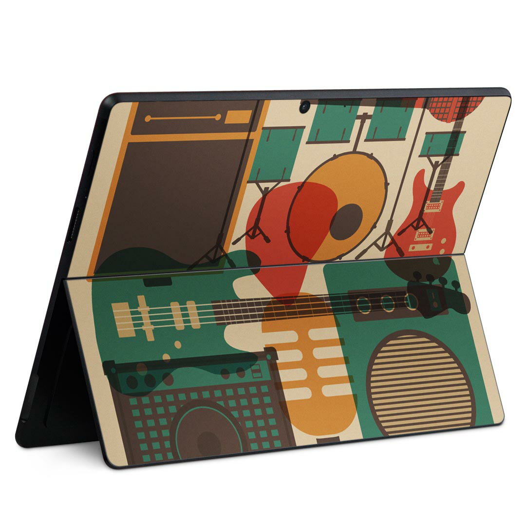 商品特徴・貼るだけでかんたん着せ替え、Surface Pro9 Pro 8 Surface Pro X 共通対応デザインスキンシール・高精細プリントで写真と遜色のない仕上がり！半光沢シートでしっとりツヤのある表現力・ちょっとしたすり傷からS...