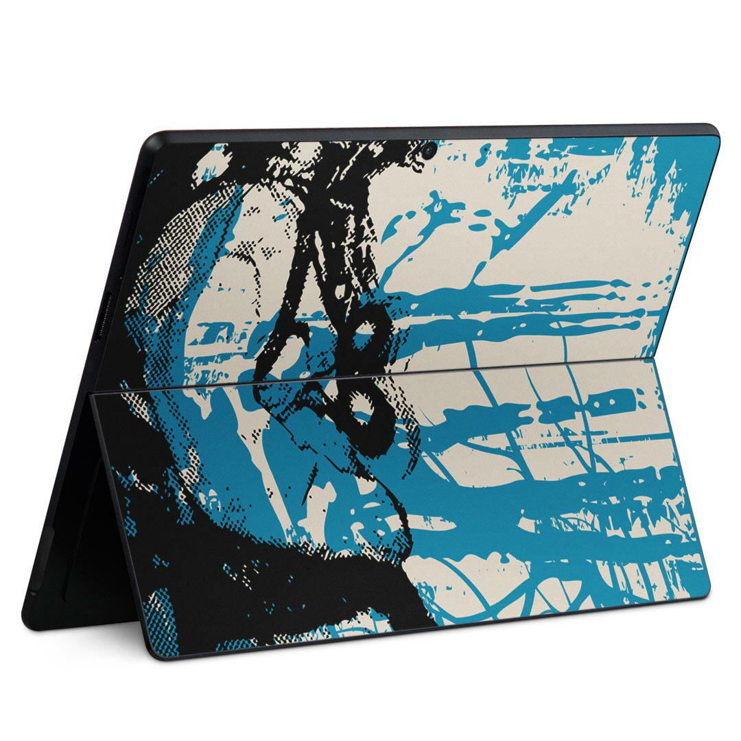 商品特徴・貼るだけでかんたん着せ替え、Surface Pro9 Pro 8 Surface Pro X 共通対応デザインスキンシール・高精細プリントで写真と遜色のない仕上がり！半光沢シートでしっとりツヤのある表現力・ちょっとしたすり傷からS...