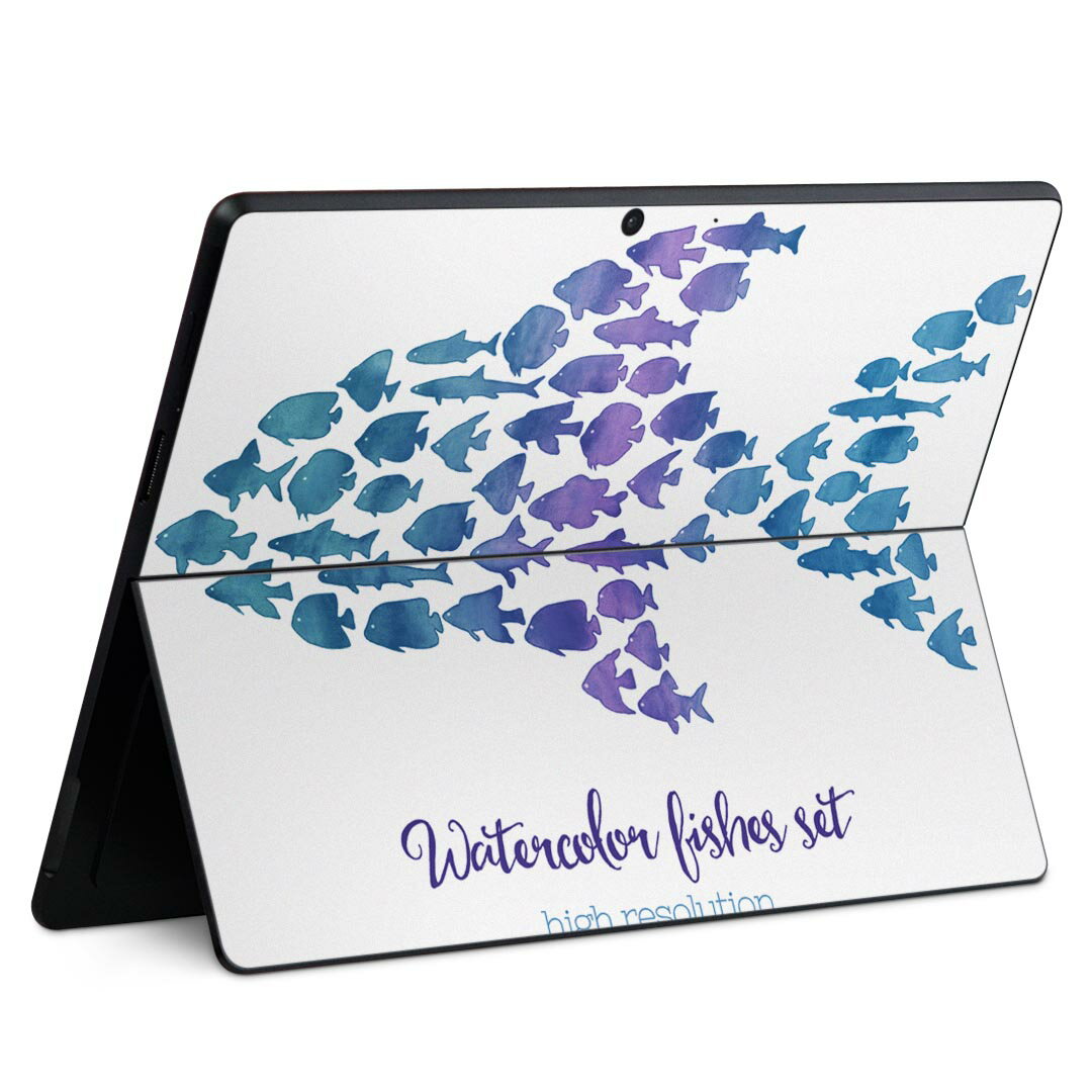 商品特徴・貼るだけでかんたん着せ替え、Surface Pro9 Pro 8 Surface Pro X 共通対応デザインスキンシール・高精細プリントで写真と遜色のない仕上がり！半光沢シートでしっとりツヤのある表現力・ちょっとしたすり傷からS...