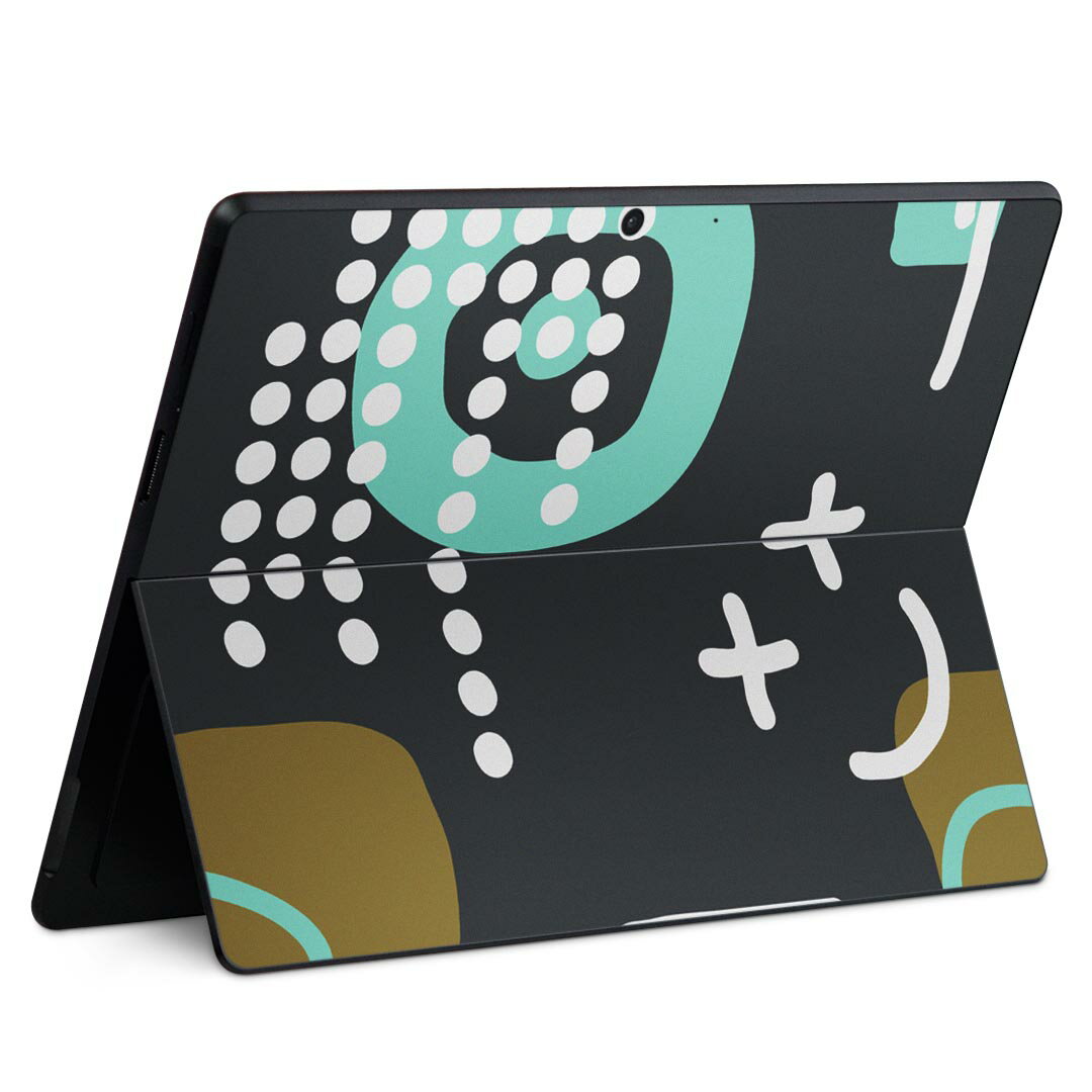 商品特徴・貼るだけでかんたん着せ替え、Surface Pro9 Pro 8 Surface Pro X 共通対応デザインスキンシール・高精細プリントで写真と遜色のない仕上がり！半光沢シートでしっとりツヤのある表現力・ちょっとしたすり傷からS...