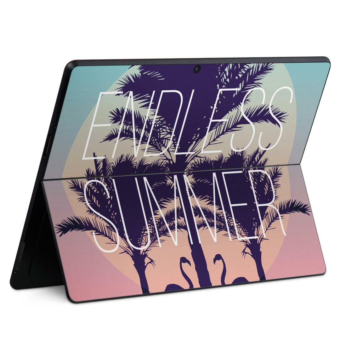 商品特徴・貼るだけでかんたん着せ替え、Surface Pro9 Pro 8 Surface Pro X 共通対応デザインスキンシール・高精細プリントで写真と遜色のない仕上がり！半光沢シートでしっとりツヤのある表現力・ちょっとしたすり傷からS...