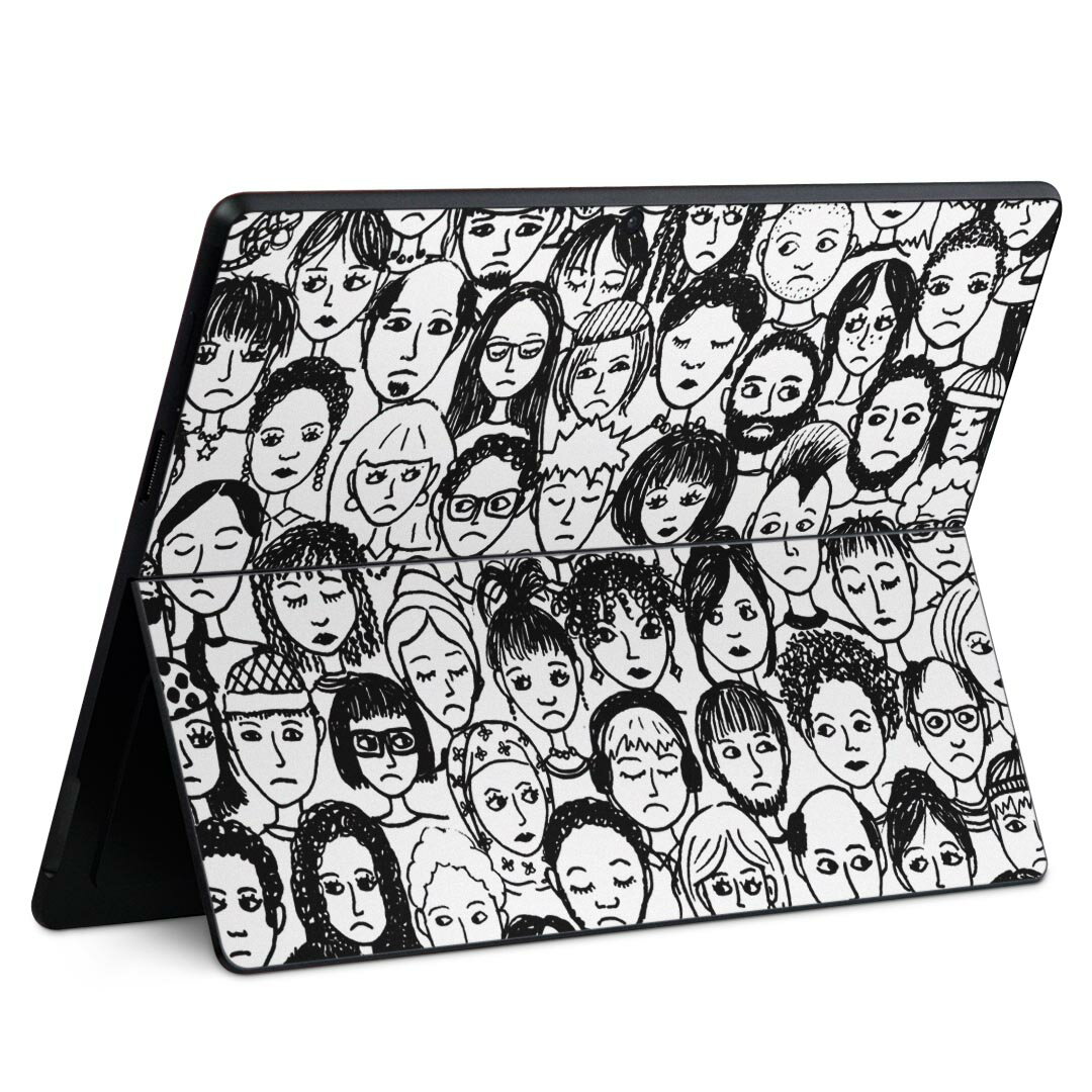 商品特徴・貼るだけでかんたん着せ替え、Surface Pro9 Pro 8 Surface Pro X 共通対応デザインスキンシール・高精細プリントで写真と遜色のない仕上がり！半光沢シートでしっとりツヤのある表現力・ちょっとしたすり傷からS...