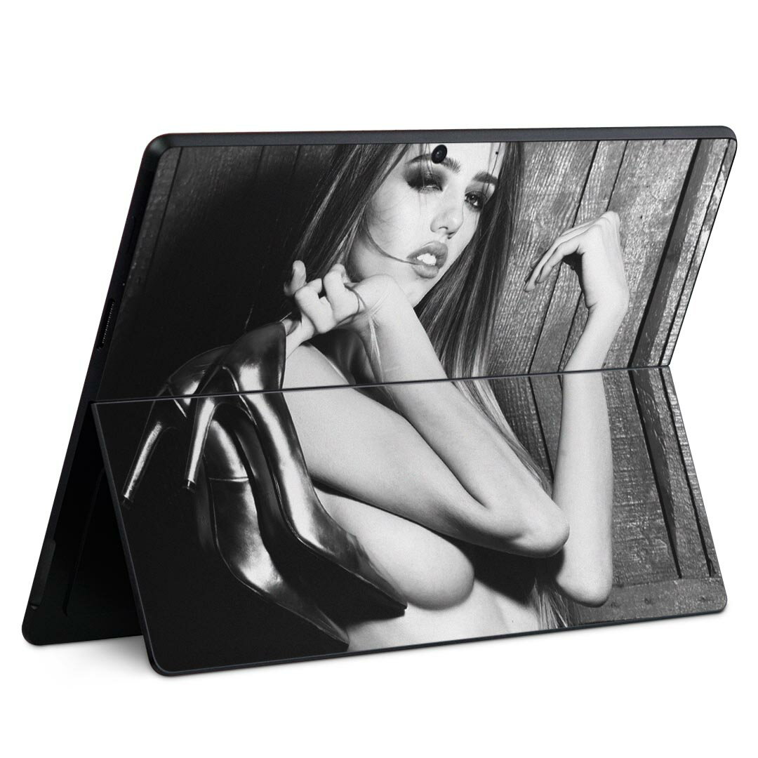 商品特徴・貼るだけでかんたん着せ替え、Surface Pro9 Pro 8 Surface Pro X 共通対応デザインスキンシール・高精細プリントで写真と遜色のない仕上がり！半光沢シートでしっとりツヤのある表現力・ちょっとしたすり傷からS...