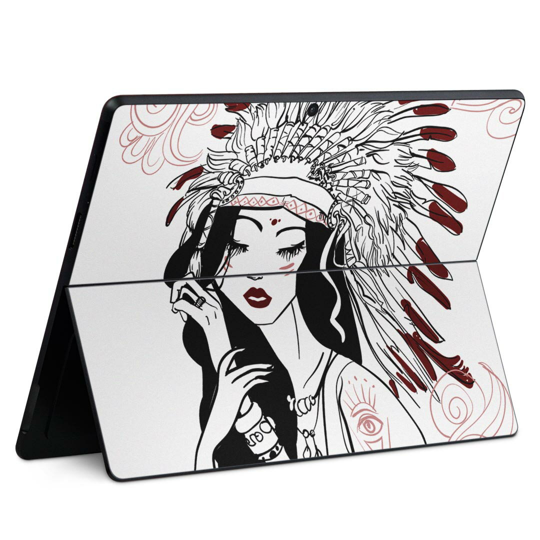 商品特徴・貼るだけでかんたん着せ替え、Surface Pro9 Pro 8 Surface Pro X 共通対応デザインスキンシール・高精細プリントで写真と遜色のない仕上がり！半光沢シートでしっとりツヤのある表現力・ちょっとしたすり傷からS...