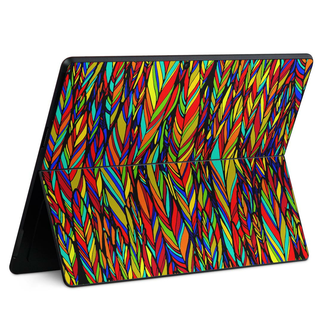 商品特徴・貼るだけでかんたん着せ替え、Surface Pro9 Pro 8 Surface Pro X 共通対応デザインスキンシール・高精細プリントで写真と遜色のない仕上がり！半光沢シートでしっとりツヤのある表現力・ちょっとしたすり傷からS...