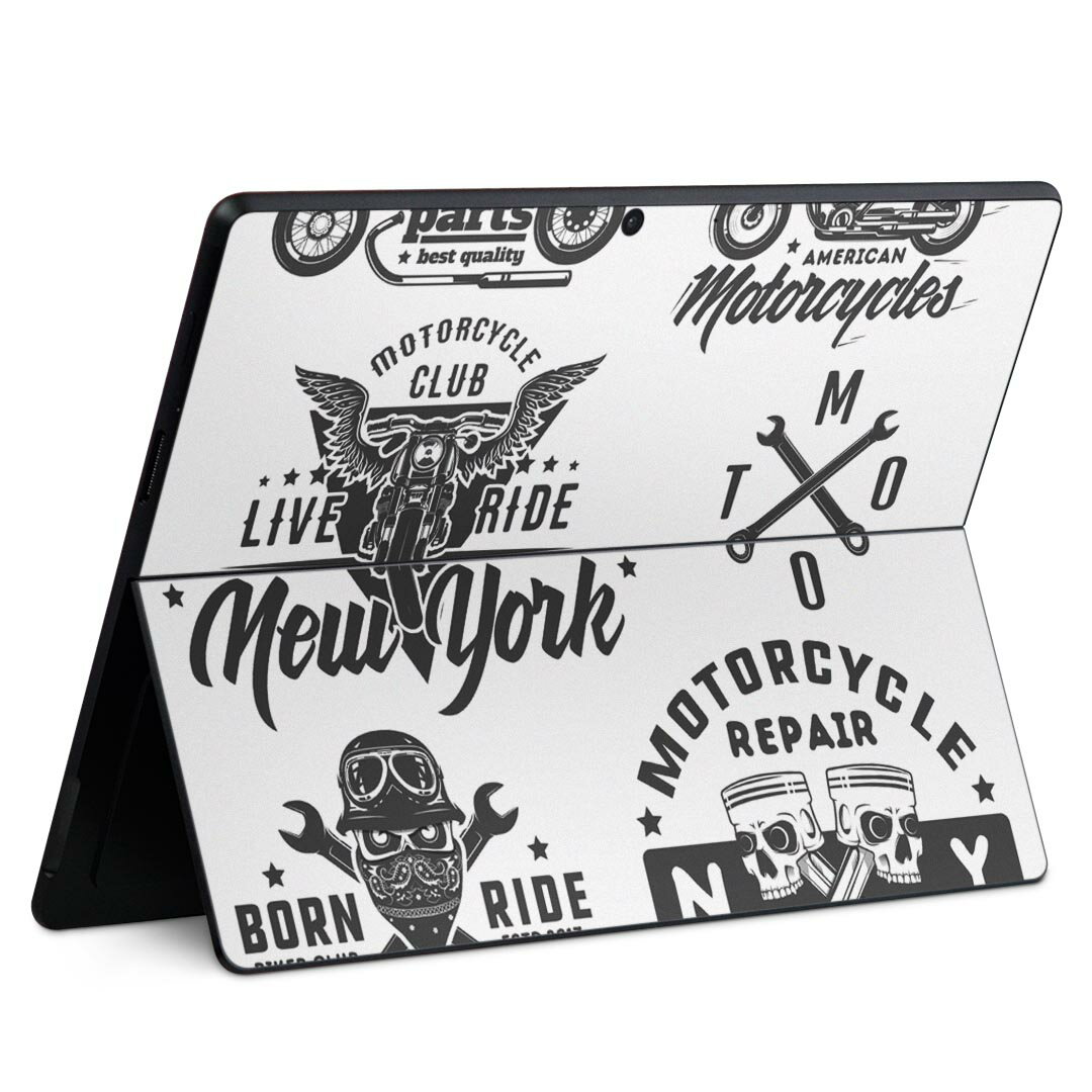 商品特徴・貼るだけでかんたん着せ替え、Surface Pro9 Pro 8 Surface Pro X 共通対応デザインスキンシール・高精細プリントで写真と遜色のない仕上がり！半光沢シートでしっとりツヤのある表現力・ちょっとしたすり傷からS...