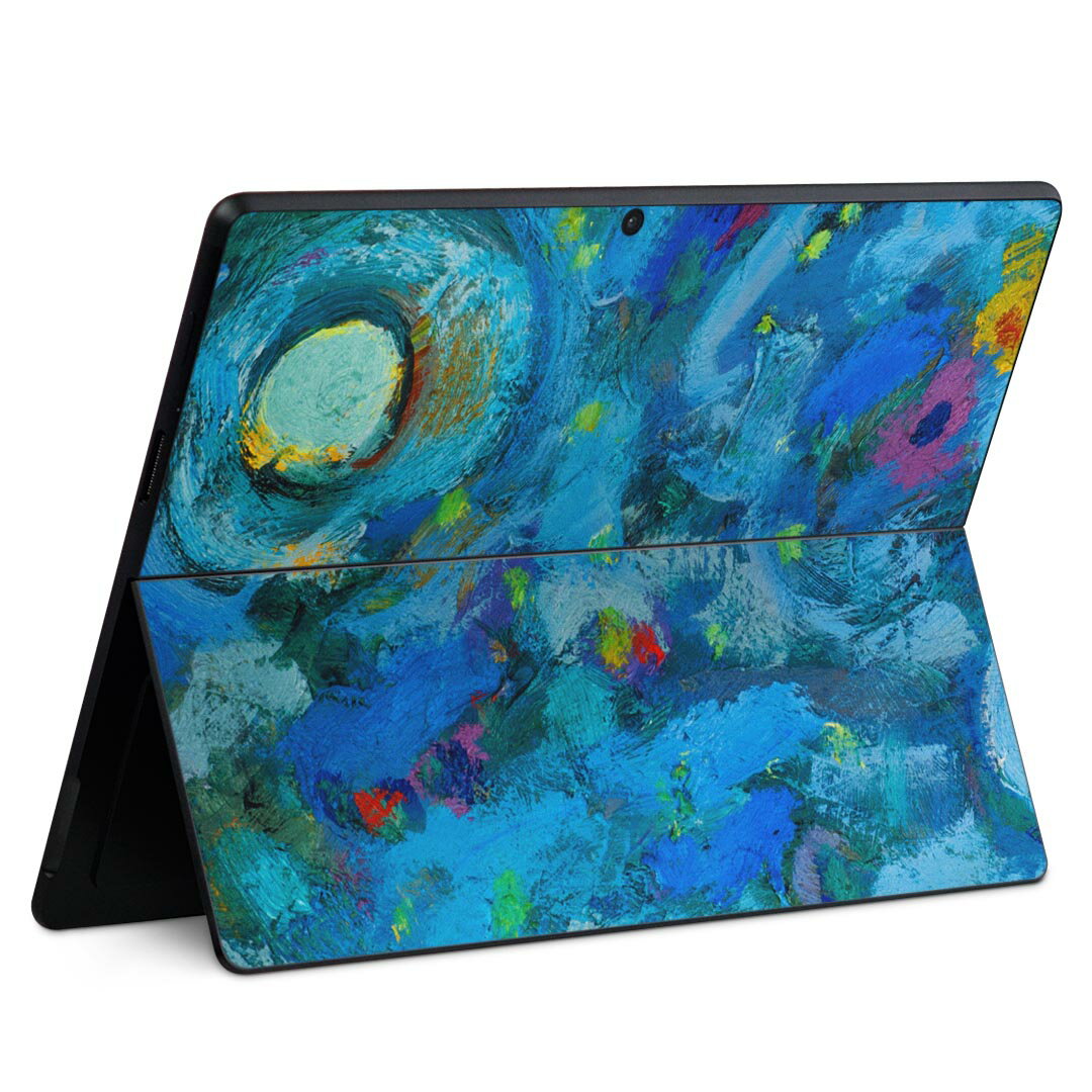 商品特徴・貼るだけでかんたん着せ替え、Surface Pro9 Pro 8 Surface Pro X 共通対応デザインスキンシール・高精細プリントで写真と遜色のない仕上がり！半光沢シートでしっとりツヤのある表現力・ちょっとしたすり傷からS...
