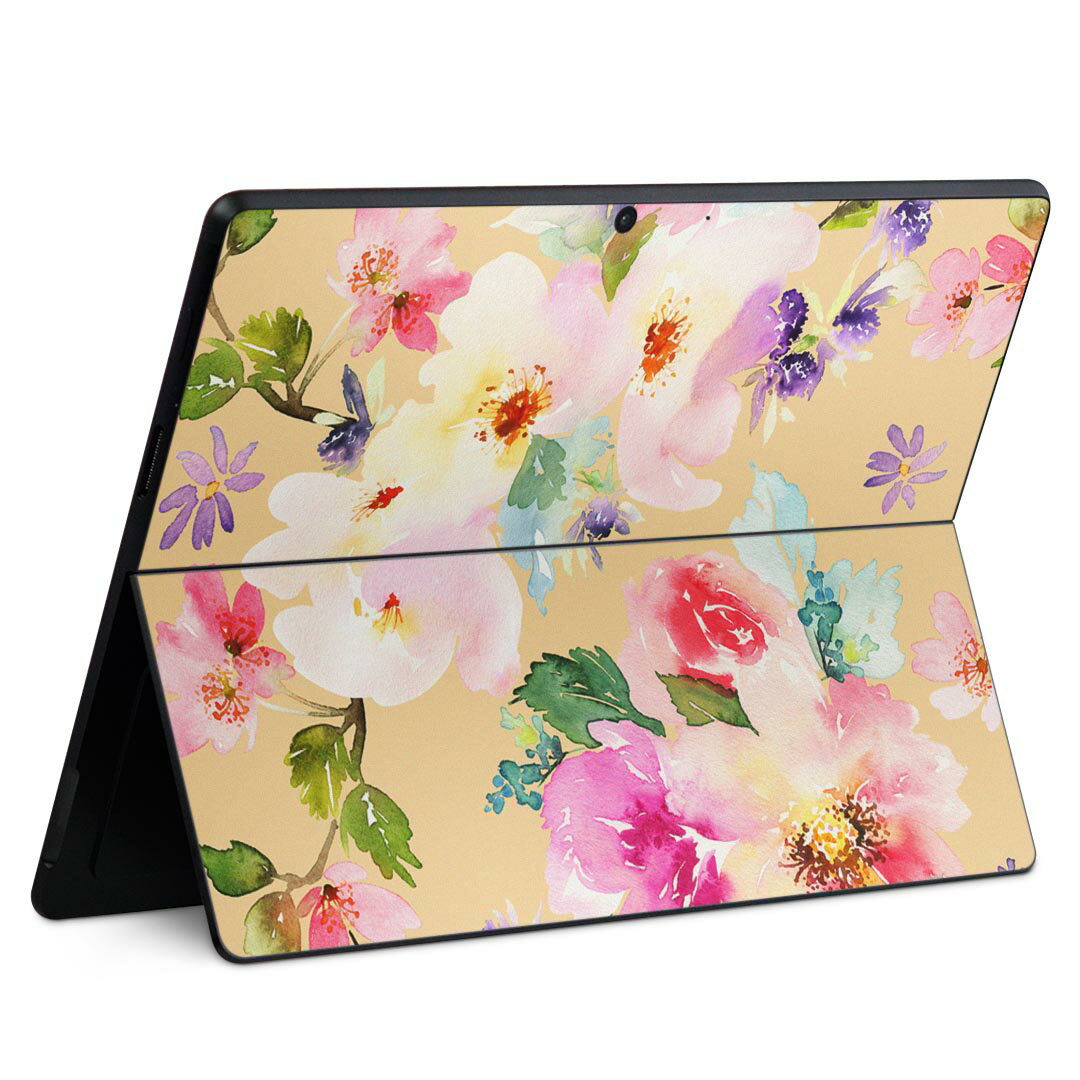 商品特徴・貼るだけでかんたん着せ替え、Surface Pro9 Pro 8 Surface Pro X 共通対応デザインスキンシール・高精細プリントで写真と遜色のない仕上がり！半光沢シートでしっとりツヤのある表現力・ちょっとしたすり傷からS...