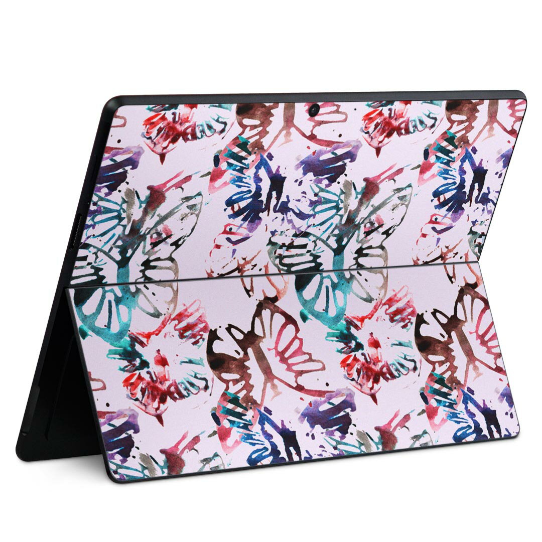 商品特徴・貼るだけでかんたん着せ替え、Surface Pro9 Pro 8 Surface Pro X 共通対応デザインスキンシール・高精細プリントで写真と遜色のない仕上がり！半光沢シートでしっとりツヤのある表現力・ちょっとしたすり傷からS...