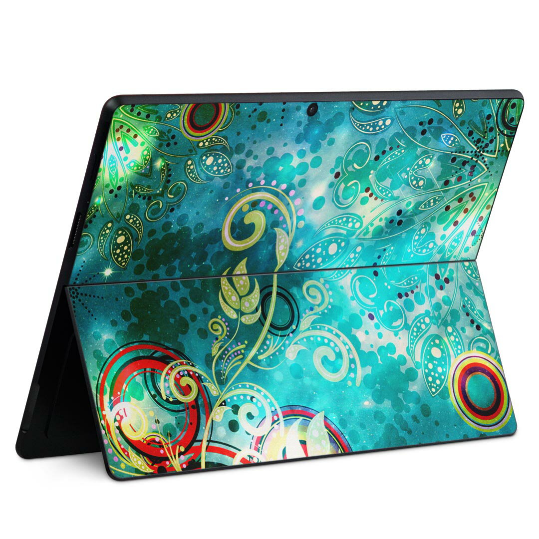 商品特徴・貼るだけでかんたん着せ替え、Surface Pro9 Pro 8 Surface Pro X 共通対応デザインスキンシール・高精細プリントで写真と遜色のない仕上がり！半光沢シートでしっとりツヤのある表現力・ちょっとしたすり傷からS...