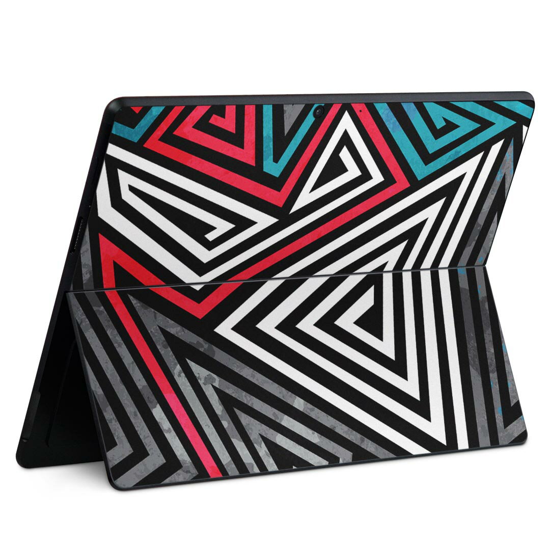 商品特徴・貼るだけでかんたん着せ替え、Surface Pro9 Pro 8 Surface Pro X 共通対応デザインスキンシール・高精細プリントで写真と遜色のない仕上がり！半光沢シートでしっとりツヤのある表現力・ちょっとしたすり傷からS...